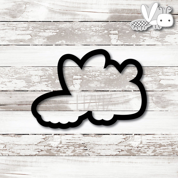 Dragonfly Cookie Cutter. Lightening Bug Cookie Cutter. Firefly. – LizViz