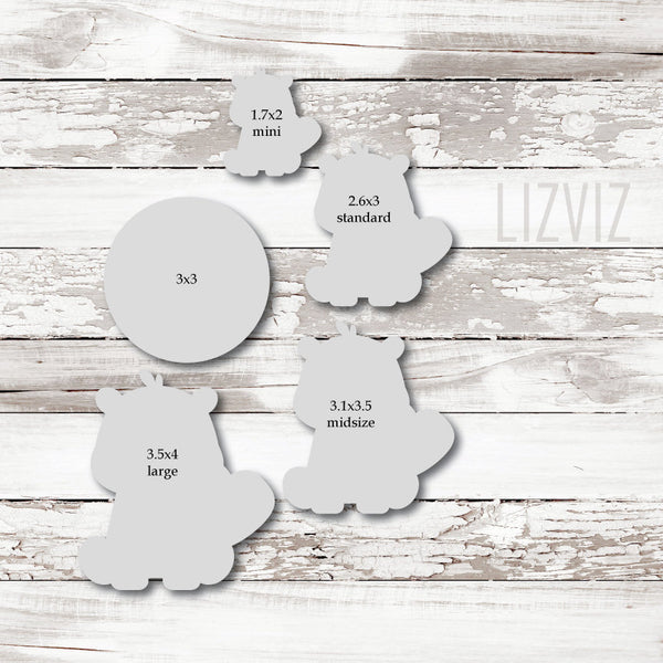 Beaver Cookie Cutter. Woodland Animal Cookie Cutter – LizViz